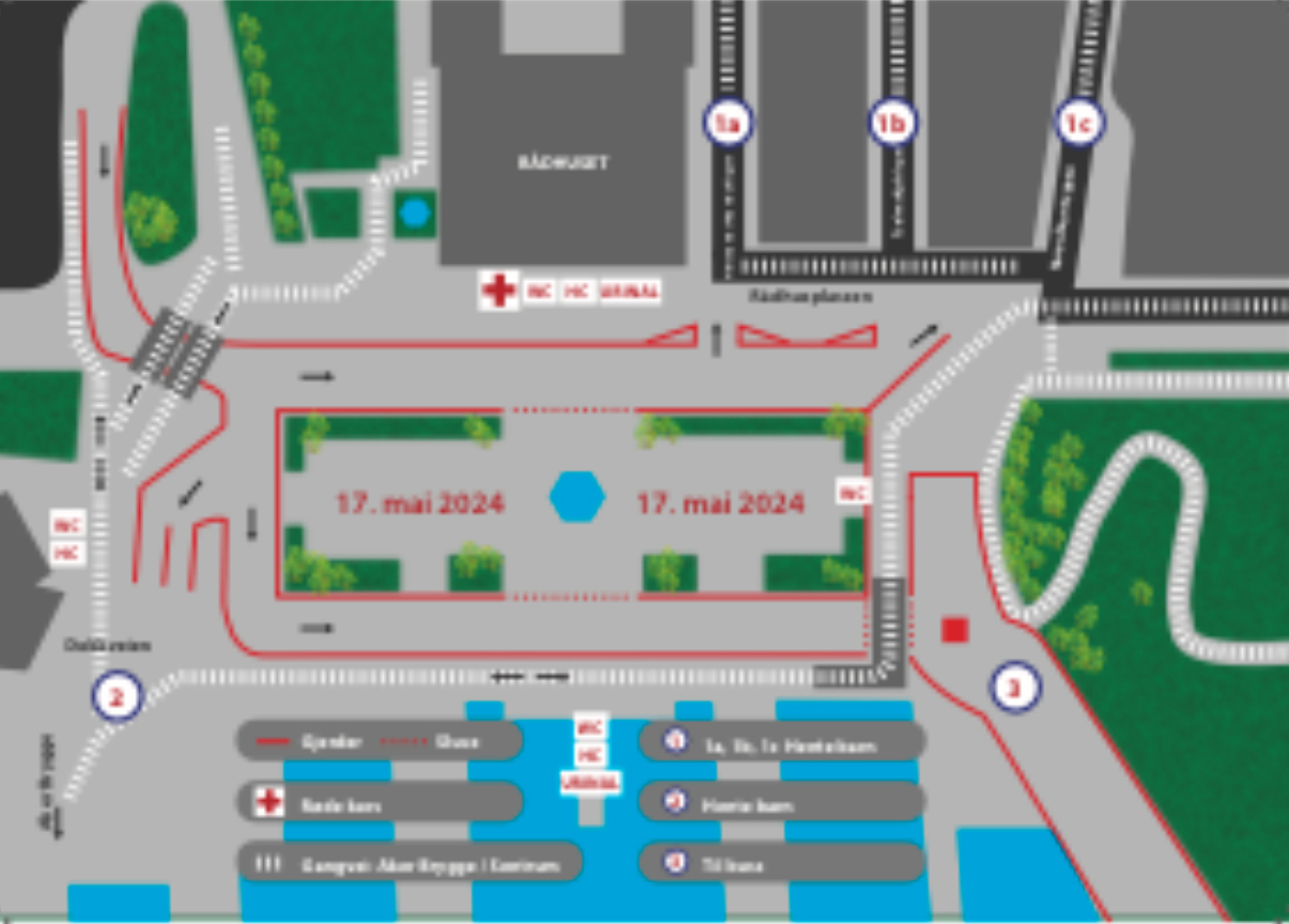 Program for 17. mai på Sinsen skole