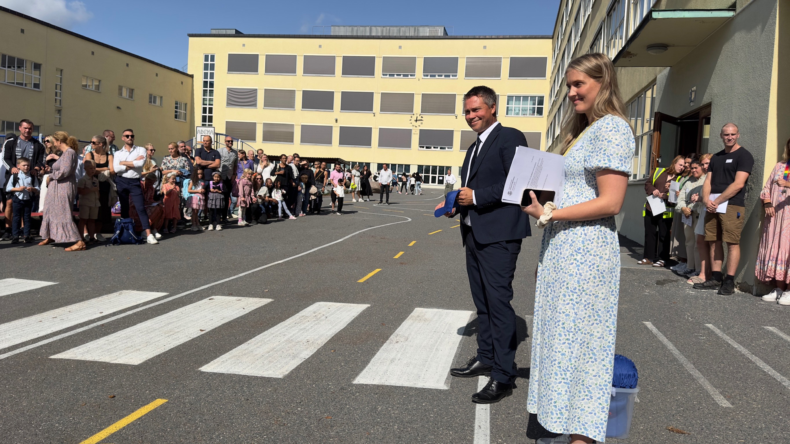 Skolestart på Sinsen